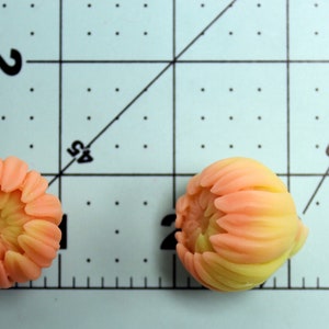 Flower Buds Silicone Mold. Dahlia Bud Chrysanthemum Bud Food Grade ...