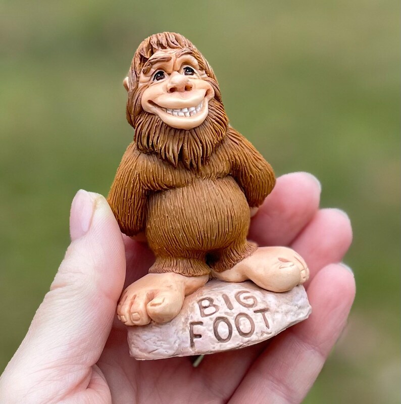 3d Sasquatch Silicone Mold. Yeti Bigfoot Craft Mold. Humanoid Sasquatch ...