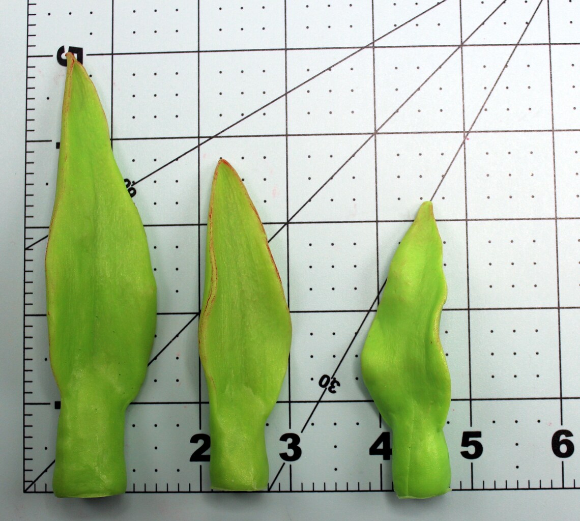 Tulip Leaves Silicone Mold. 3d Tulip Mold for Soap Arrangement - Etsy