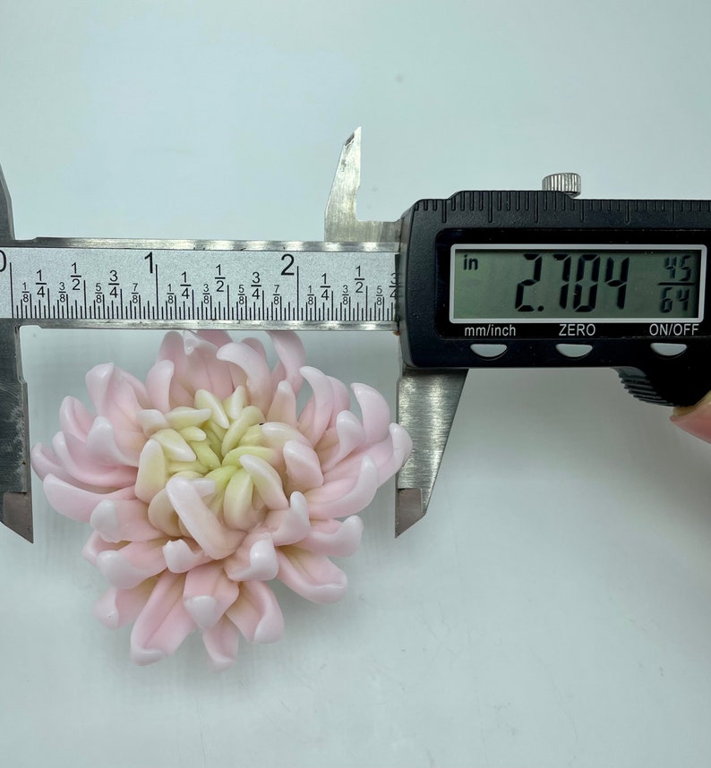Chrysanthemum Aster Silicone Mold. Floral 3d Food Grade Mold for Zefir ...