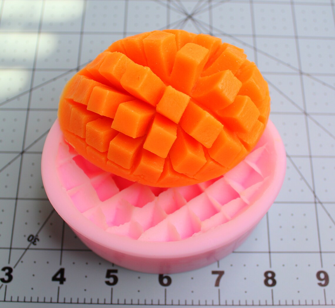 Mango silicone mold. Fruit mold for soap Epoxy Resin Wax etc. | Etsy