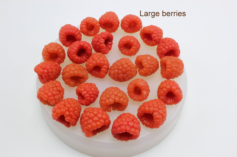 Raspberry 3D silicone mold. Mold for soap making. | Etsy