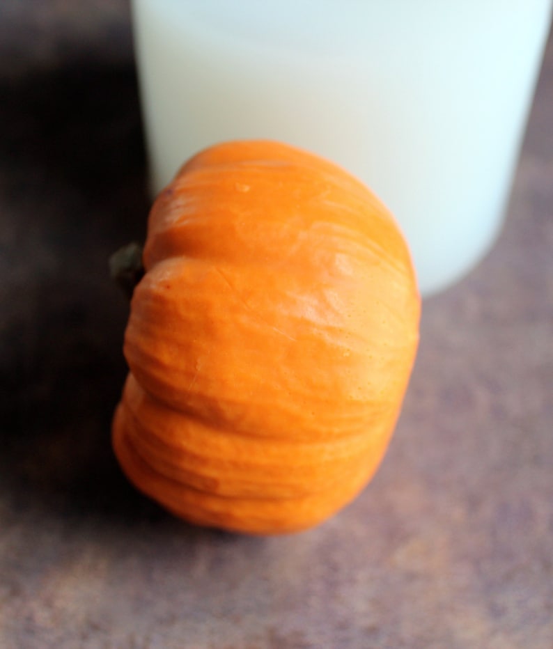 Large Whole Pumpkin Silicone Mold. Halloween Pumpkin Mold. Wax Candles ...
