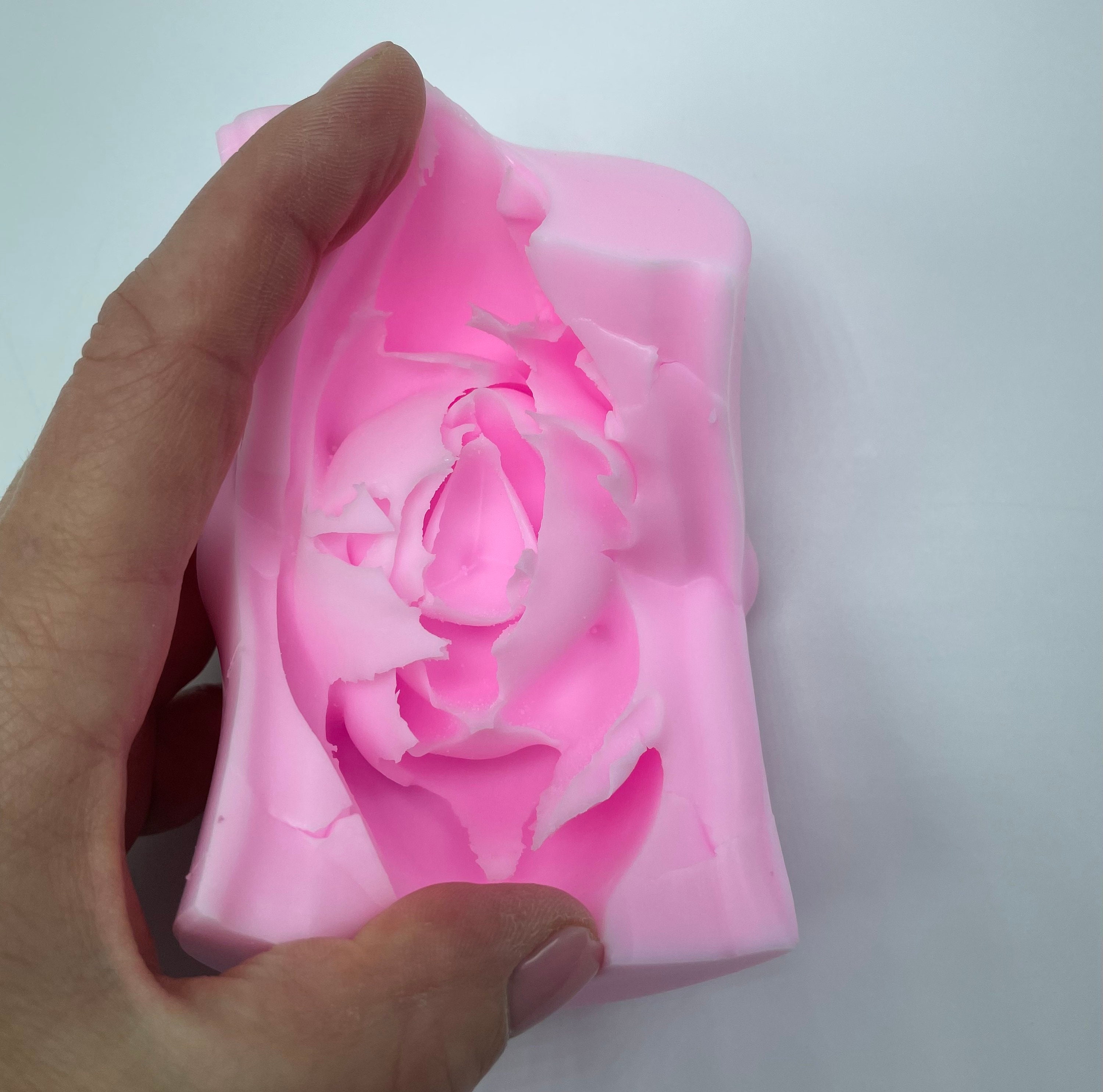Gardenia Set of Two Silicone Molds. Flower 3d Food Grade Mold for Zefir ...