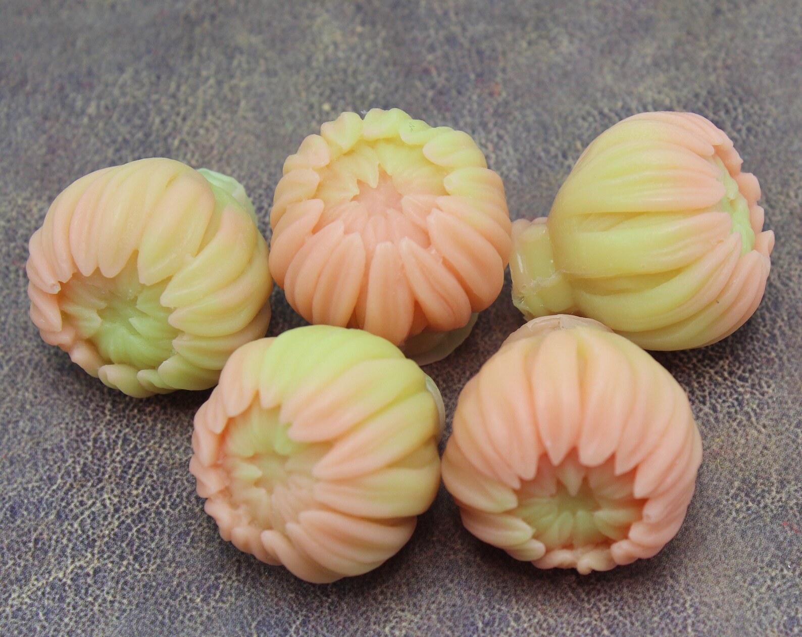 Flower Buds Silicone Mold. Dahlia Bud Chrysanthemum Bud Food Grade ...