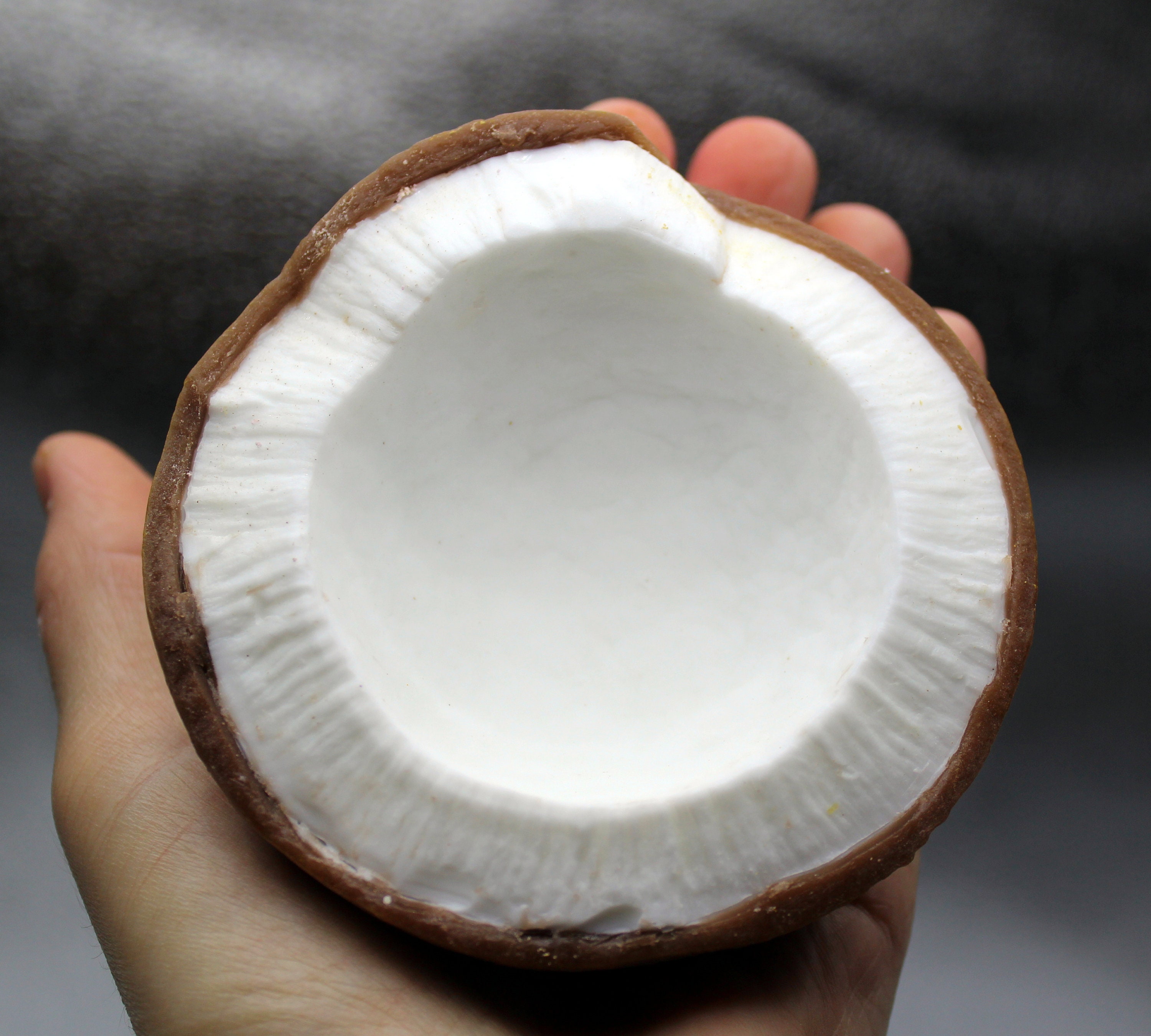 3d Coconut Silicone Mold. Coconut Fruit Mold. Wax Candles Molds. Epoxy ...