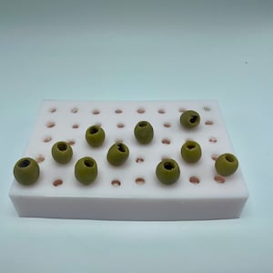Olives Silicone Mold. 3d Realistic Olives Food Grade Mold. Soap Wax ...