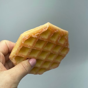 Belgian Waffle Silicone Mold. Food Shape Mold. Molds for Soap, Resin ...