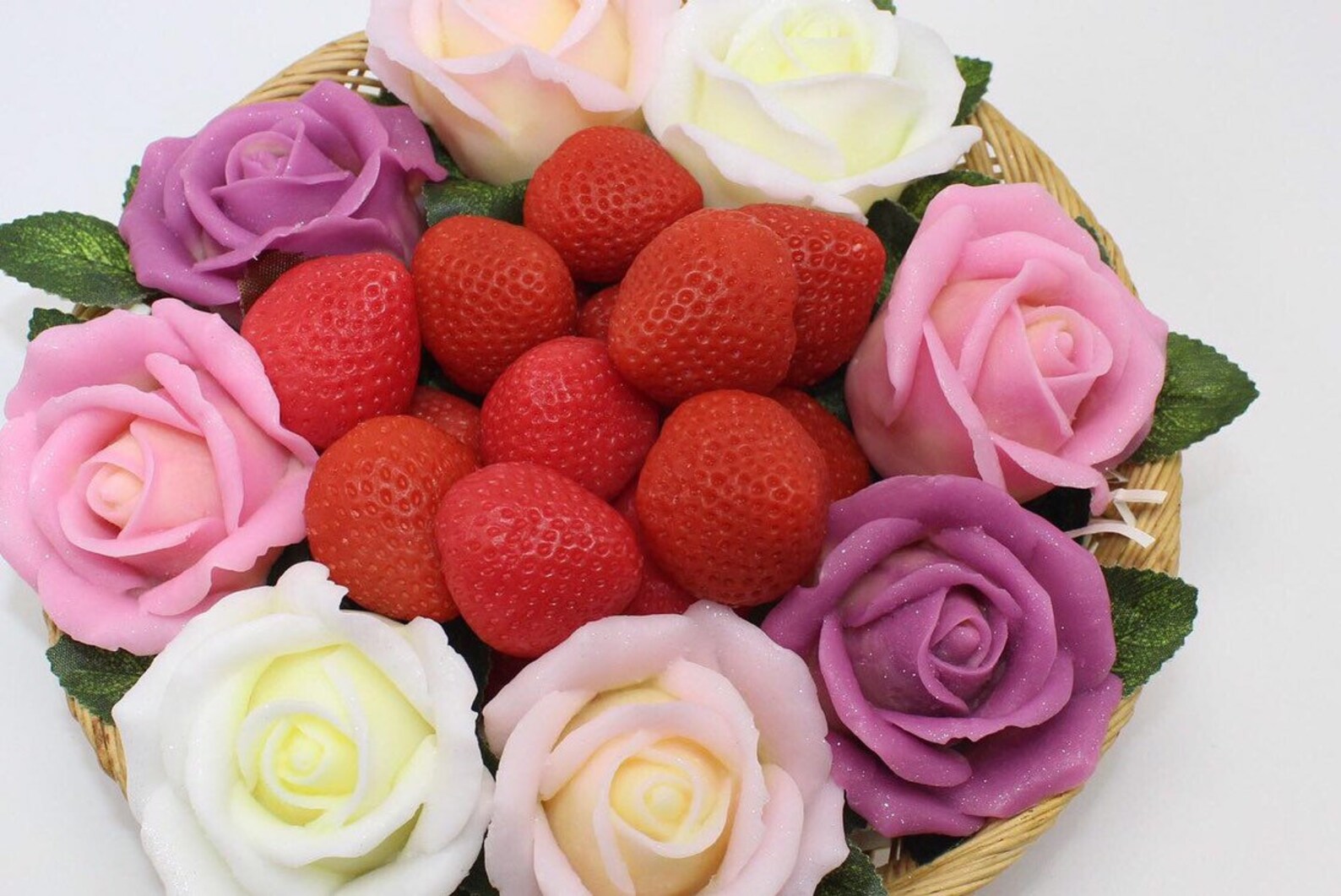 3d Strawberry Silicone Mold. Berry Embeds Mold for Soap. Epoxy Resin ...