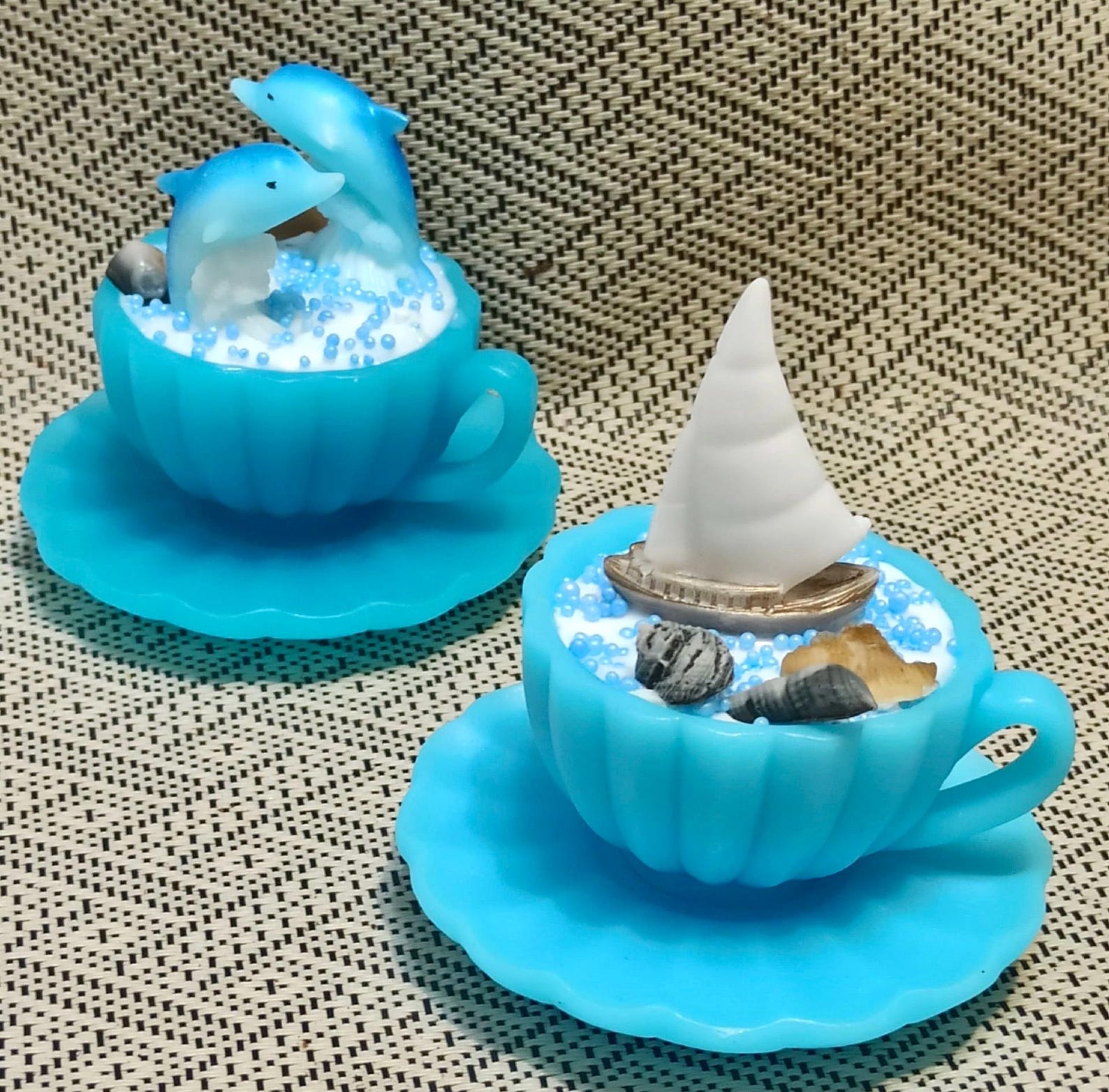 Tea Cup Saucer Silicone Mold. Coffee Cup Craft Food Grade Silicone Mold ...
