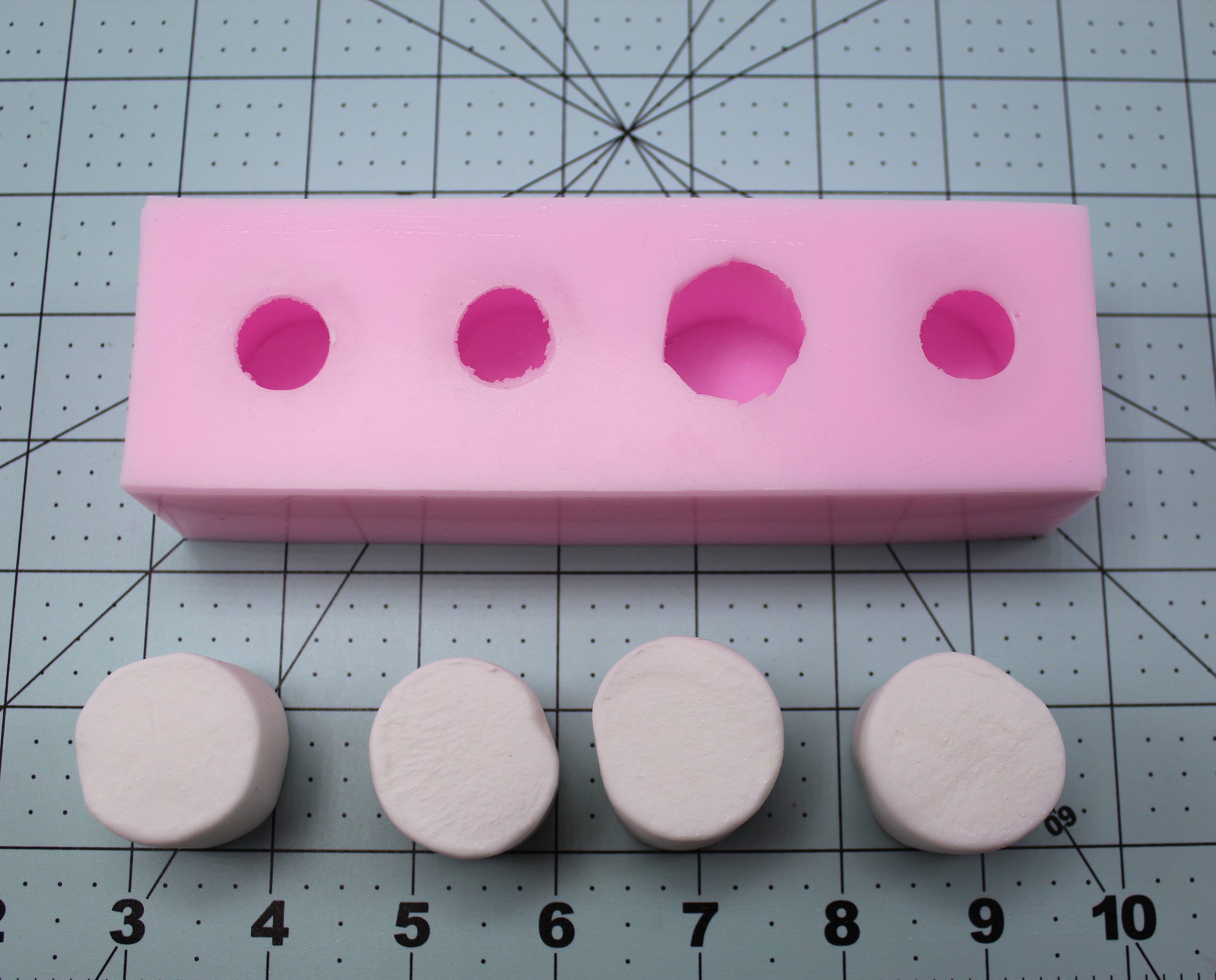 Large Marshmallow Mold. Jet-puffed Marshmallow Silicone Mold for Kraft ...