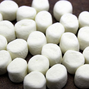 Marshmallow Silicone Mold. Realistic Mini Marshmallow Food Shape Mold ...