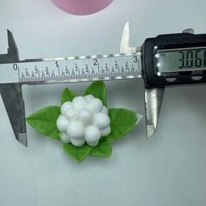 Snowberry Silicone Mold for Soap. Epoxy Resin Mold. Fake Snowberry Bush ...