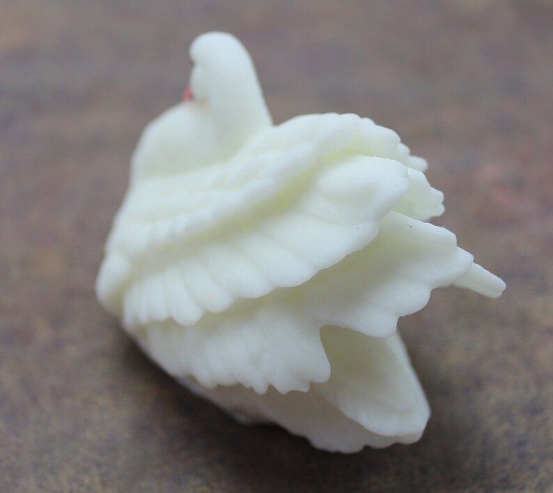 SWAN 3d silicone mold. Large swan silicone mold. Swan mold for | Etsy