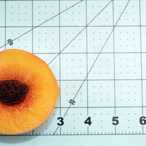 3d Peach Silicone Mold. Realistic Peach Mold. Wax Candles Molds. Epoxy ...