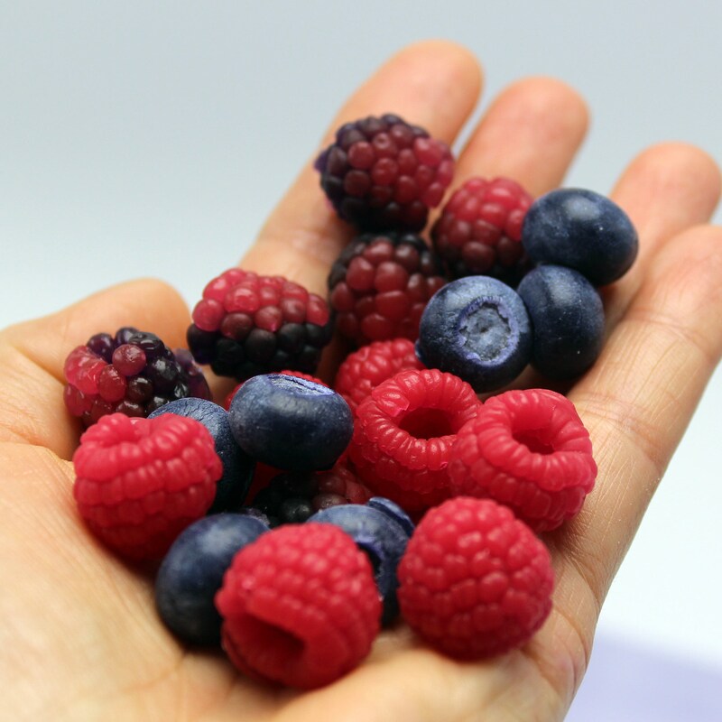 3d Blueberry Silicone Mold - Etsy