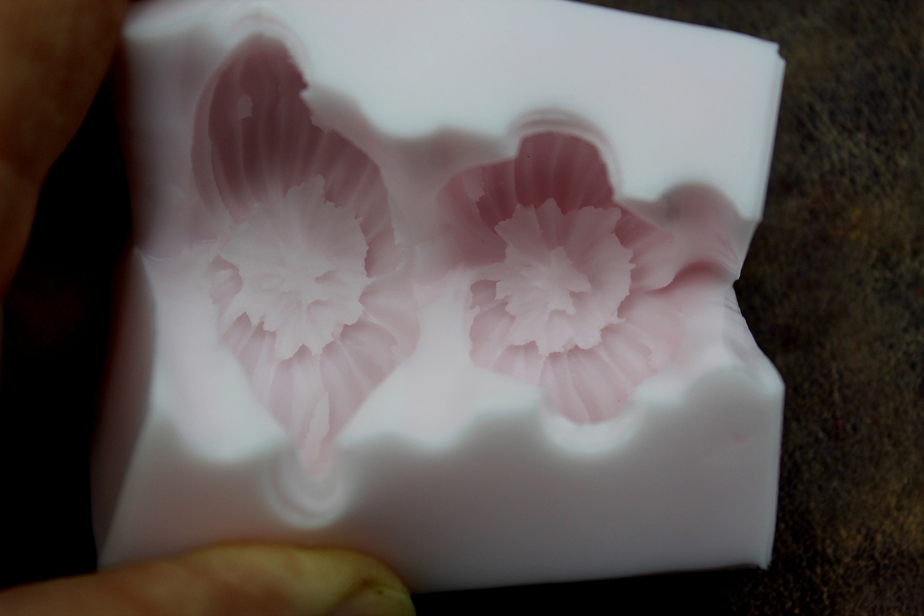 Flower Buds Silicone Mold. Dahlia Bud Chrysanthemum Bud Food Grade ...