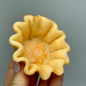 Pie Tart Crust Silicone Mold. Food Shape Mold. Molds for Soap, Resin ...
