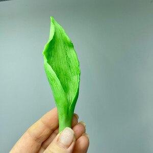 Tulip Leaf Silicone Mold. 3d Tulip Mold for Arrangement. Food Grade ...