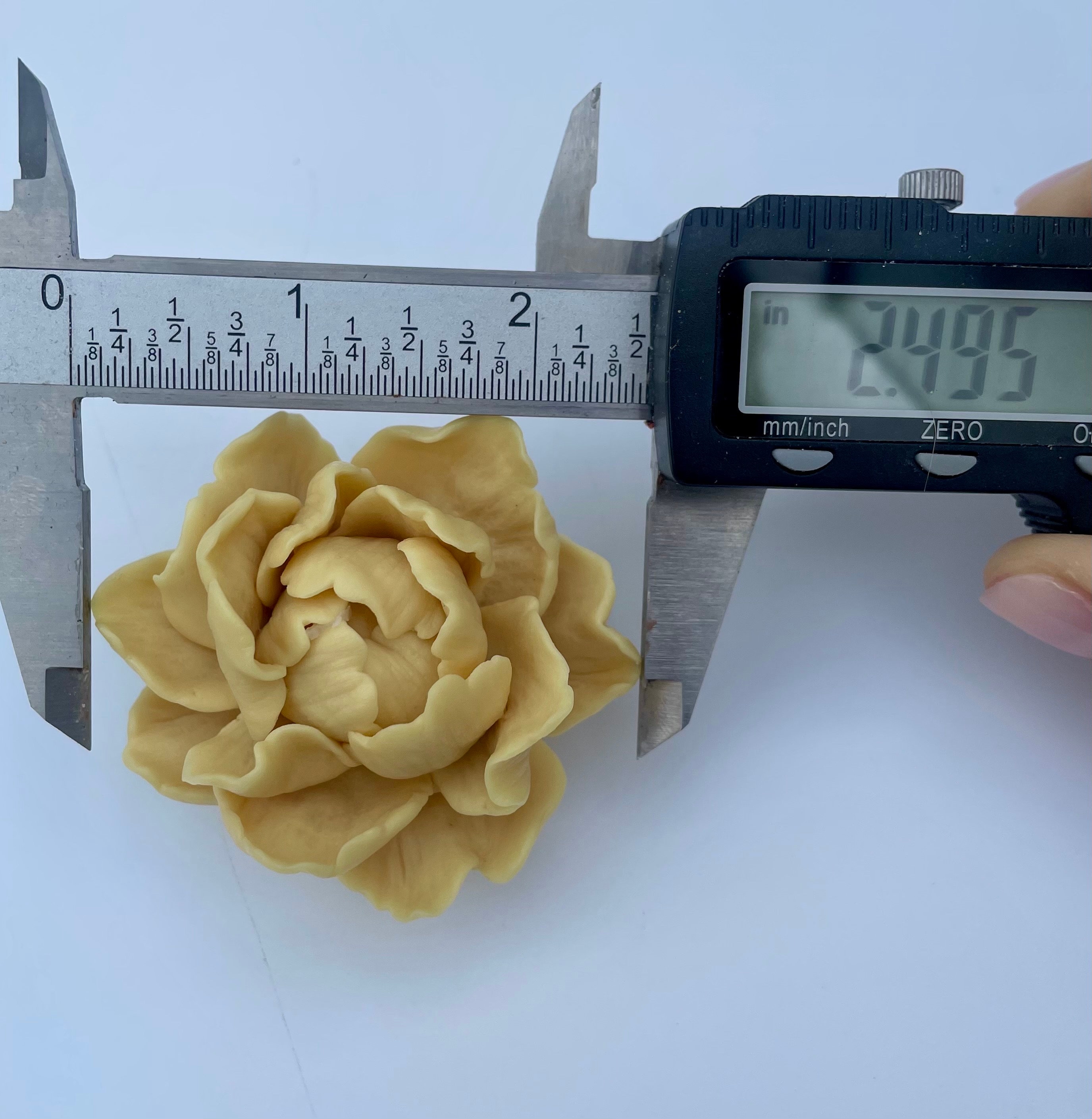 3d Peony Bud Silicone Mold for Soap Epoxy Flexible Chocolate Etc. Food ...