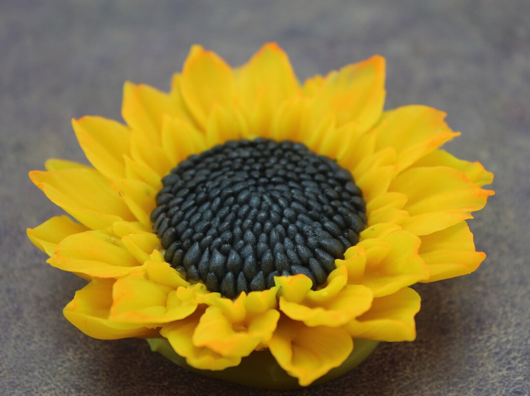 Sunflower 3d Silicone Mold. Large Flower Silicone Mold for Soap. Craft ...