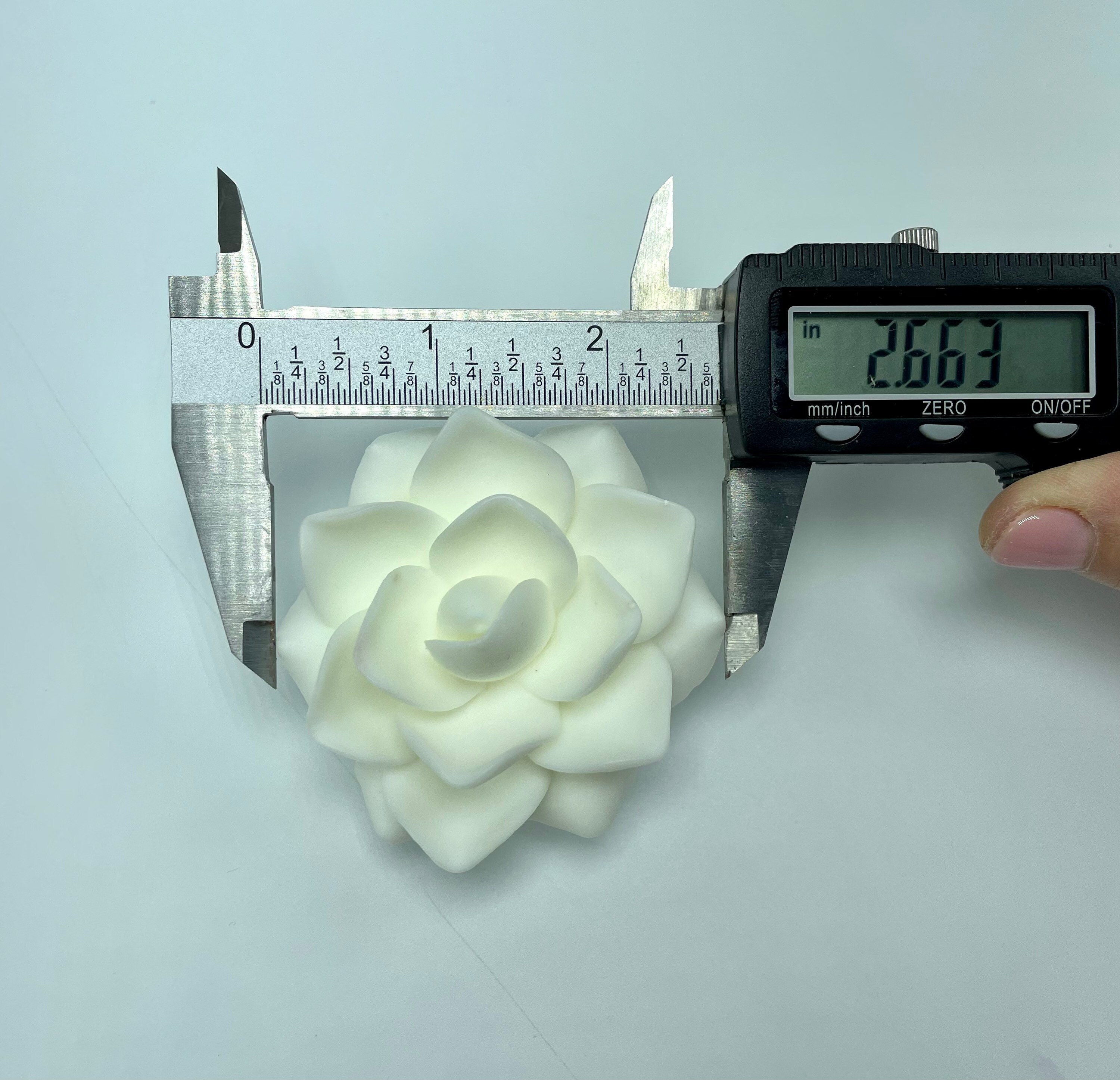 Gardenia Set of Two Silicone Molds. Flower 3d Food Grade Mold for Zefir ...