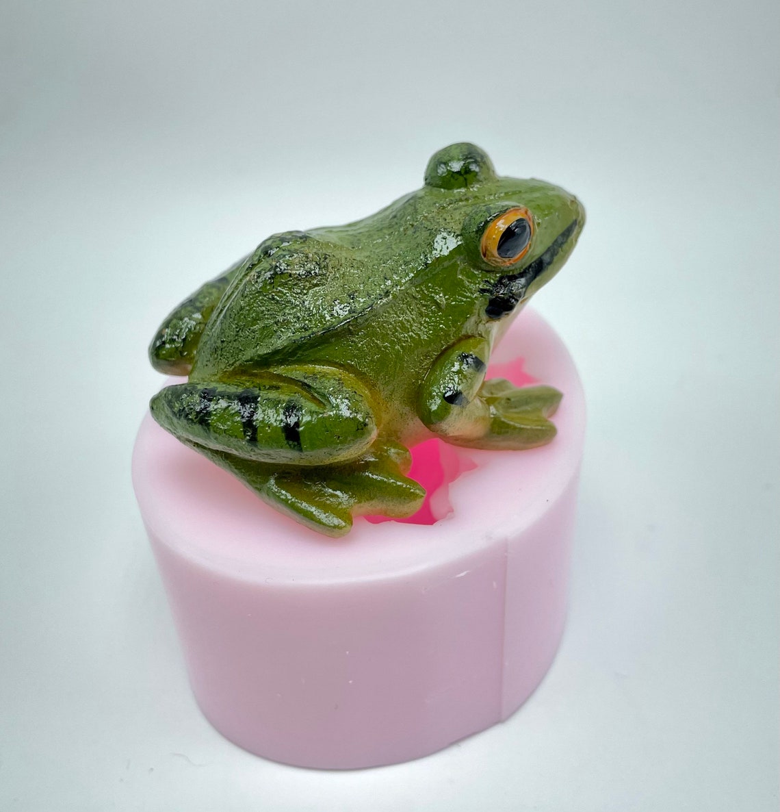 Small 3d Frog Silicone Mold. 3d Frog Mold for Soap Concrete - Etsy