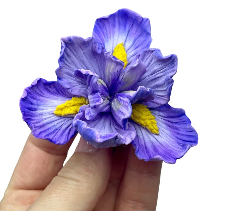 Iris Silicone Mold. Floral Mold. Iris Flower Mold for Soap & - Etsy