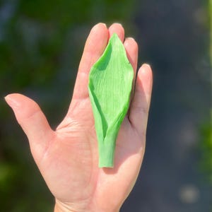 Tulip Leaf Silicone Mold. 3d Tulip Mold for Arrangement. Food Grade ...