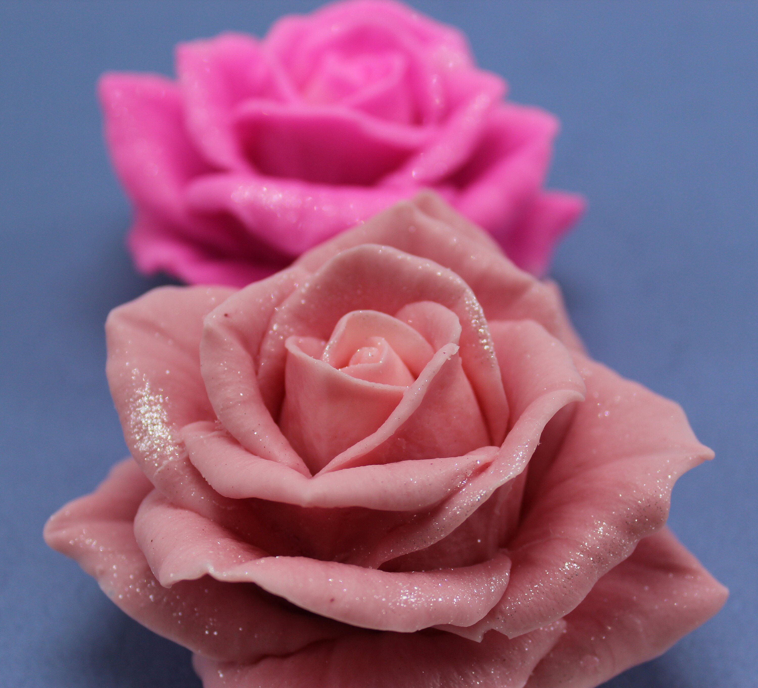 Extra Large 3d Rose Silicone Mold for Soap. Flower Silicone - Etsy