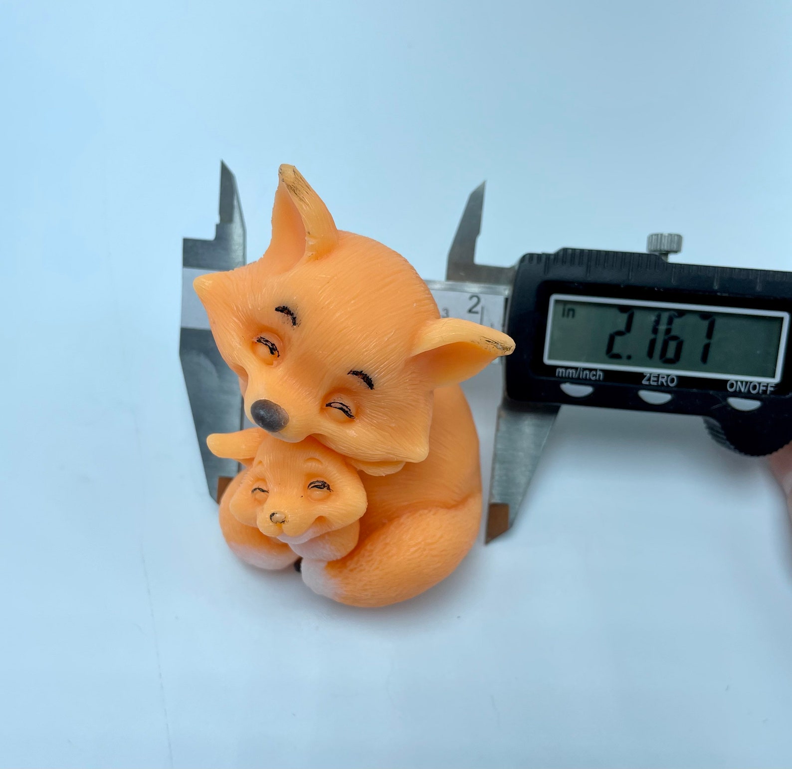 3d Fox Silicone Mold. Baby Shower Mold. Mother's Day Mold. Gift for ...