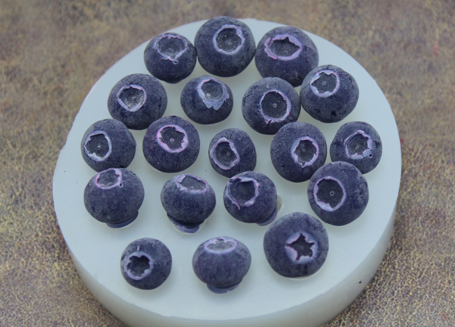 SMALL Blueberry 3D Silicone Mold. Whole Blueberry Mold. | Etsy