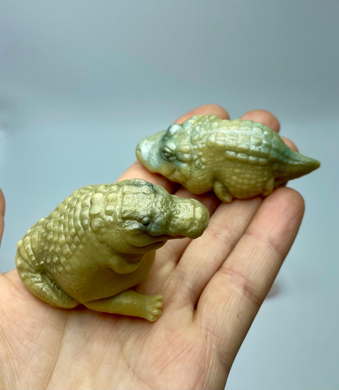 3d Crocodiles Silicone Molds. 3d Alligator Food Grade Silicone Mold for ...