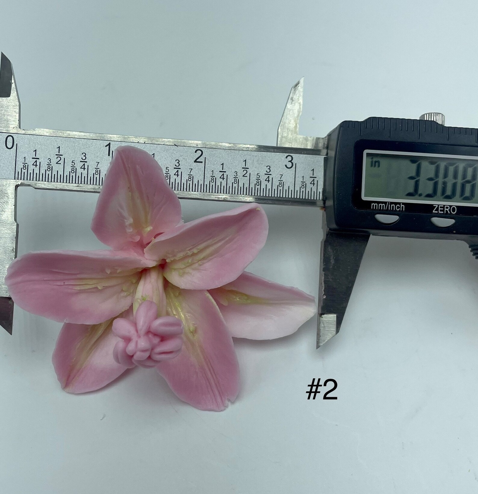 Lily Daylily Silicone Molds for Soap. 3d Large Flower Mold. Tiger Lily ...
