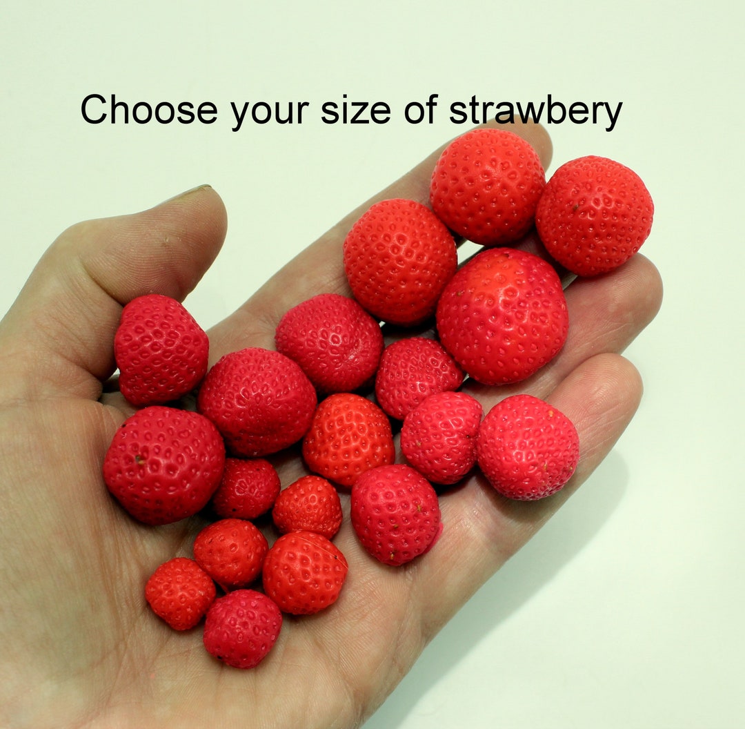 Strawberry Embeds Silicone Mold. 3d Strawberry Mold. Epoxy Resin Mold ...
