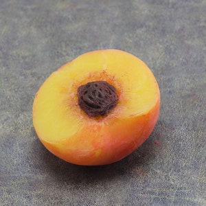 3d Peach Silicone Mold. Realistic Peach Mold. Wax Candles Molds. Epoxy ...
