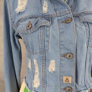 Upcycled Long Flowy Denim and Fabric Jacket- Small - Etsy
