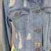 Upcycled Long Flowy Denim and Fabric Jacket- Small - Etsy