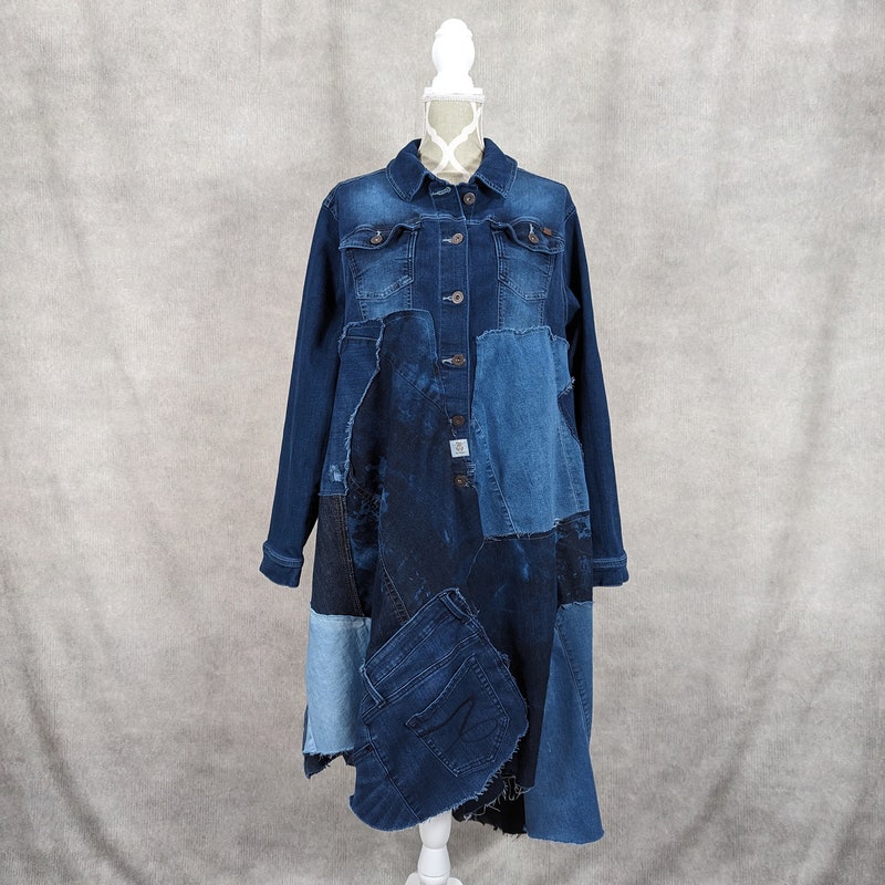 Denim Patchwork - Etsy