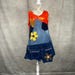 Upcycled Denim Patchwork Sundress- S/M - Etsy