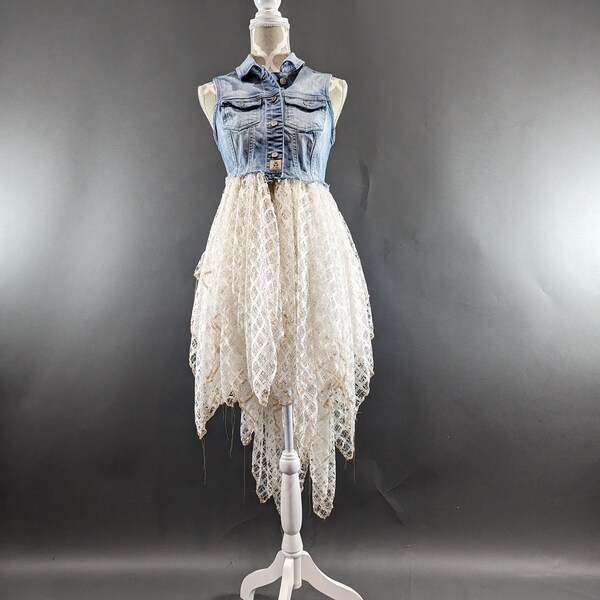 Denim and Lace - Etsy