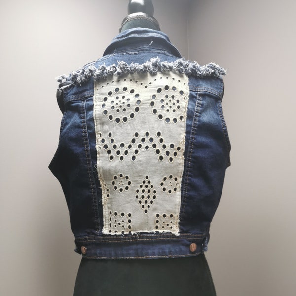 Upcycled Vest - Etsy