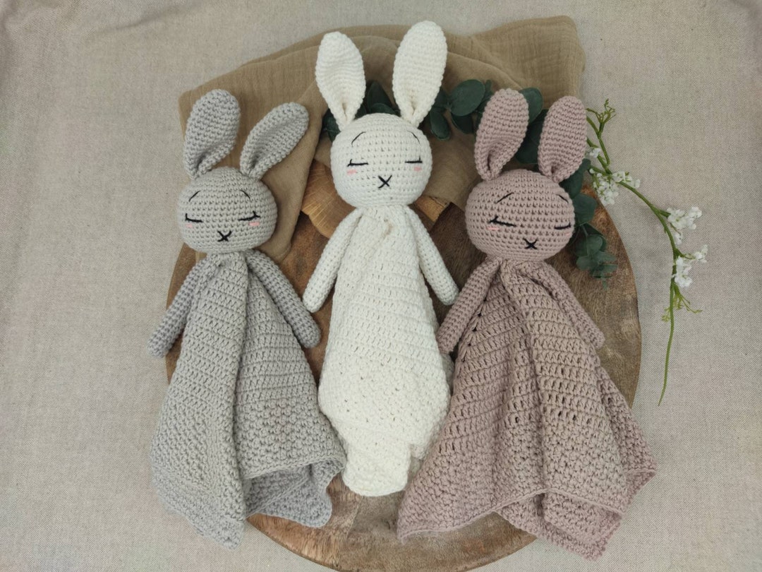 Cuddle Cloth crocheted Rabbit - Etsy