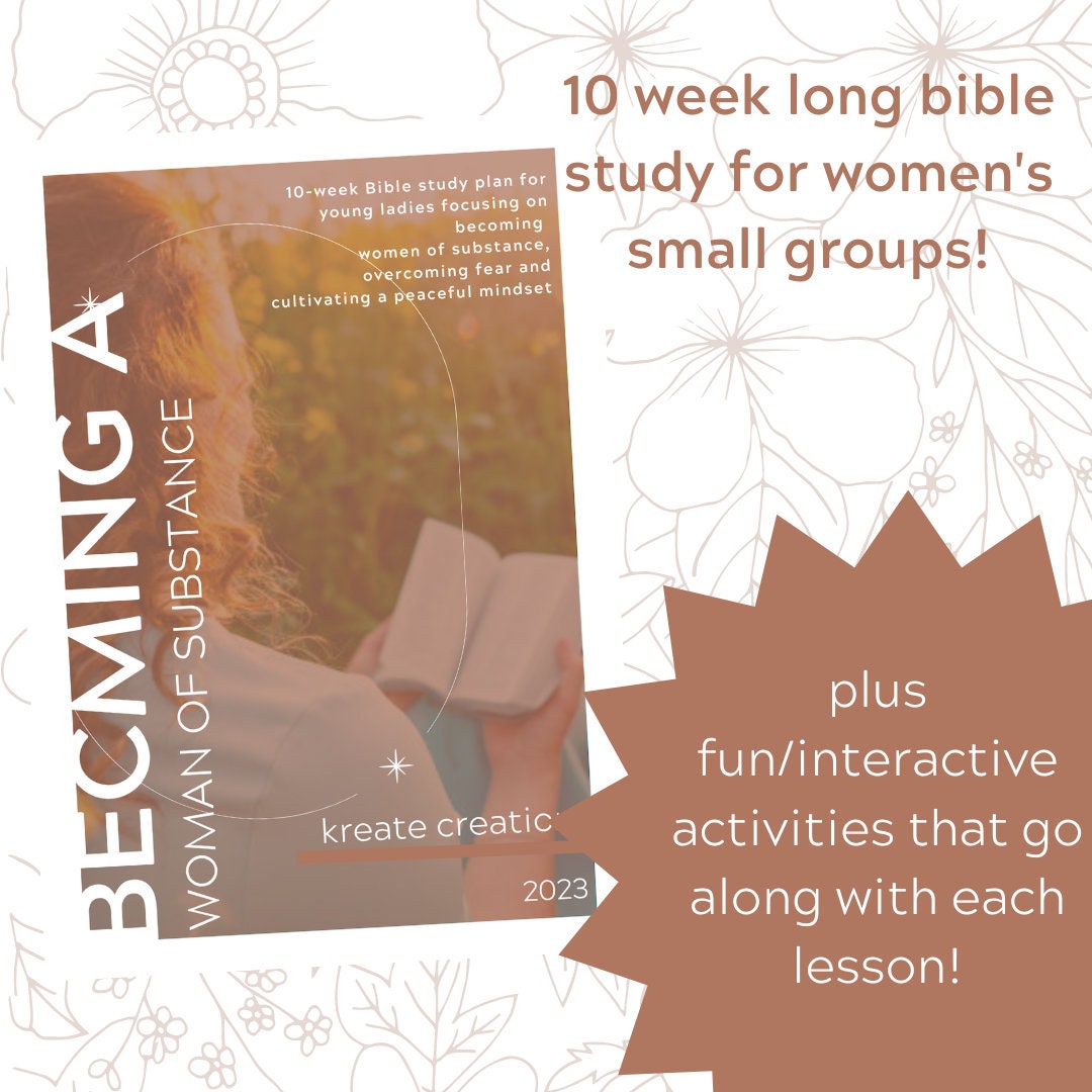 10-week Bible Study for Young Christian Women. Becoming a Woman of ...