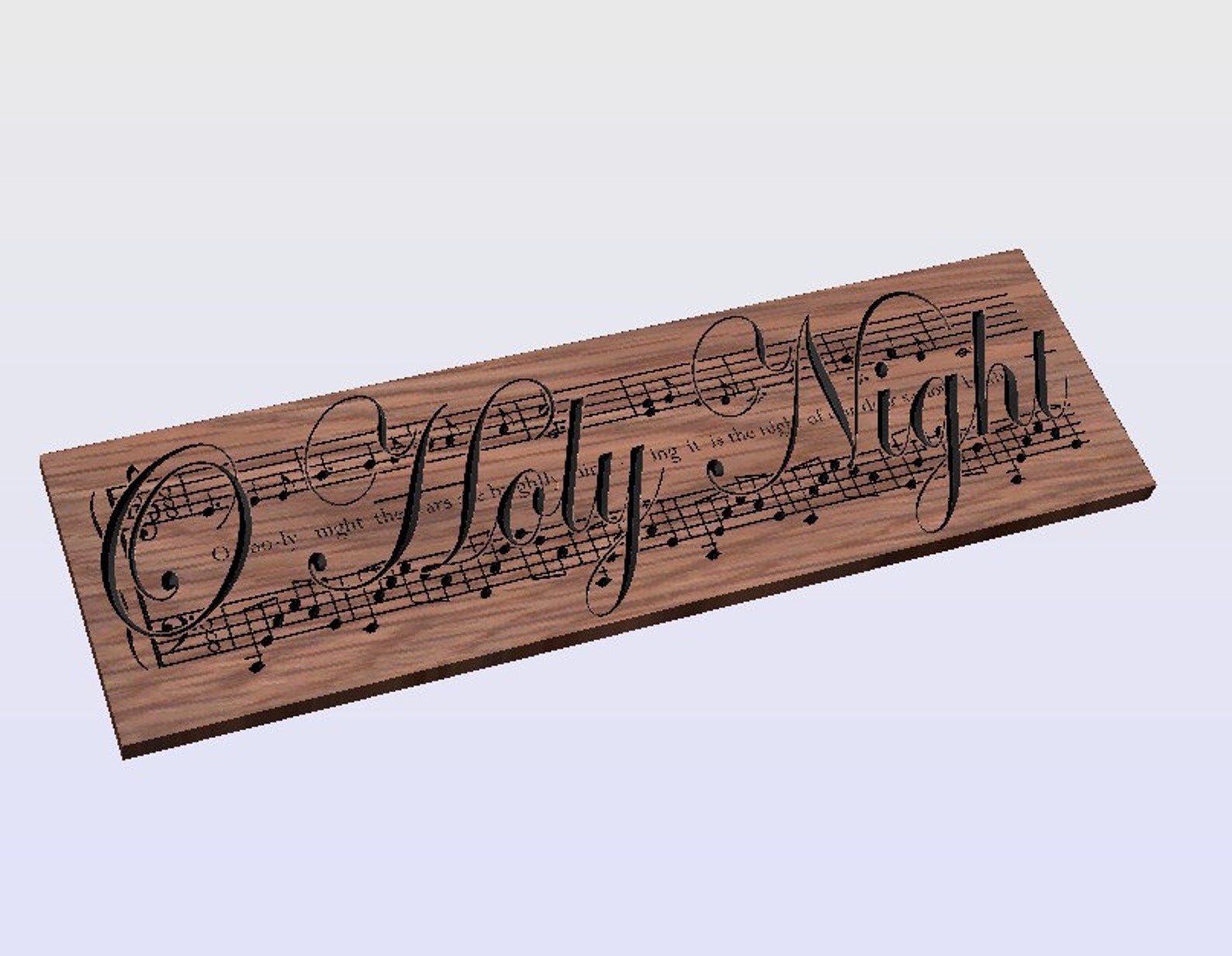 O Holy Night Christmas Song - CRV, SVG, Dxf, Ai, Eps, Aspire File ...