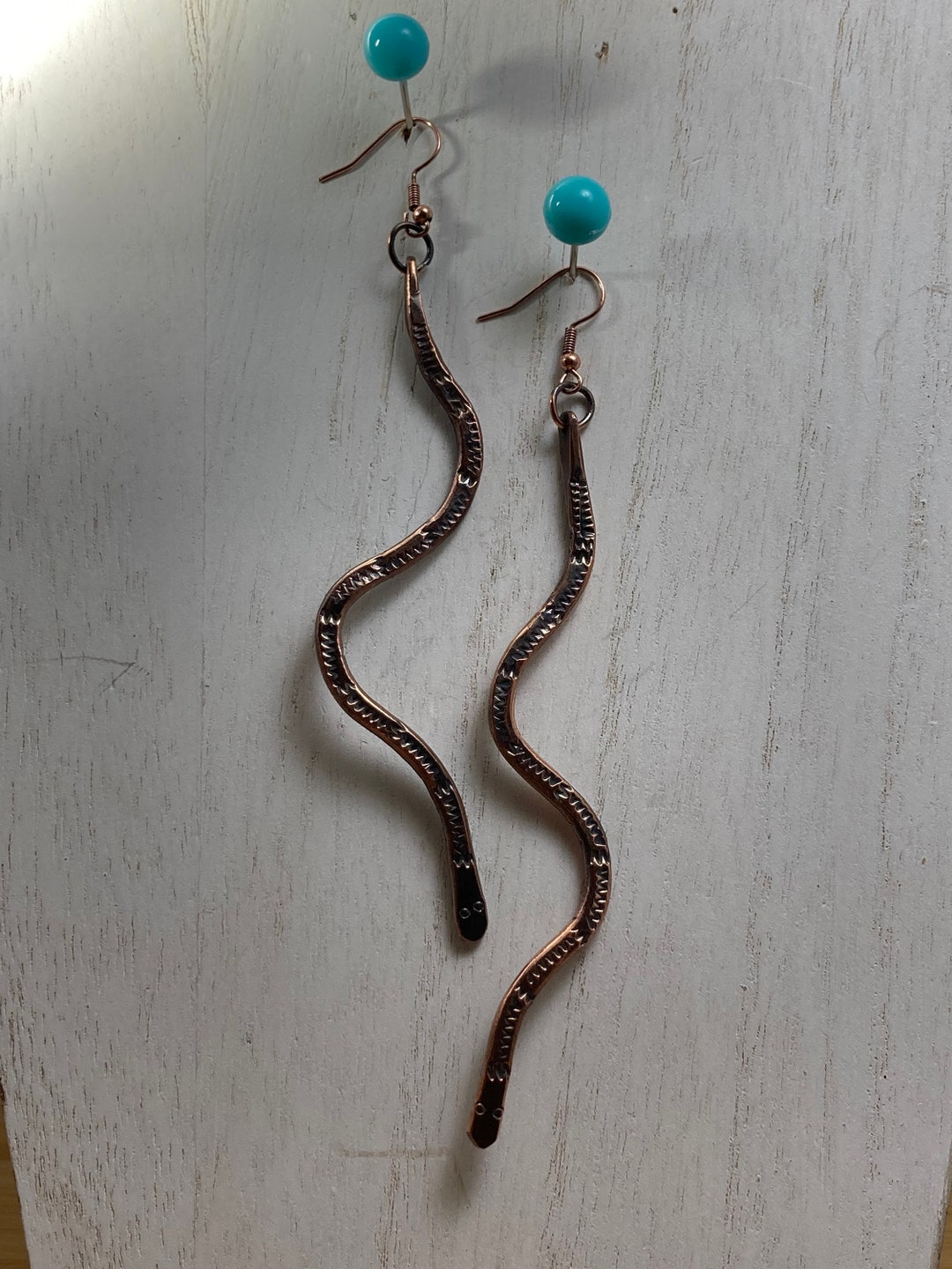 Stamped, Hammered and Forged Copper Snakes - Etsy
