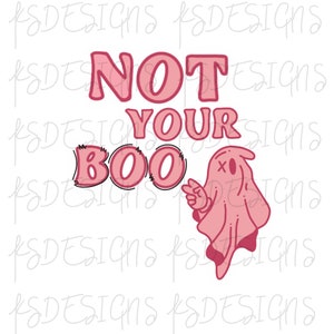 Pink Ghost Sticker, Halloween Sticker, Laptop Decal, Cute Pink Stickers ...