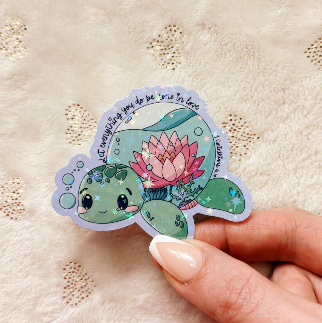 Cute Christian Stickers, Bible Study Gifts, Faith Stickers, Bible Verse ...