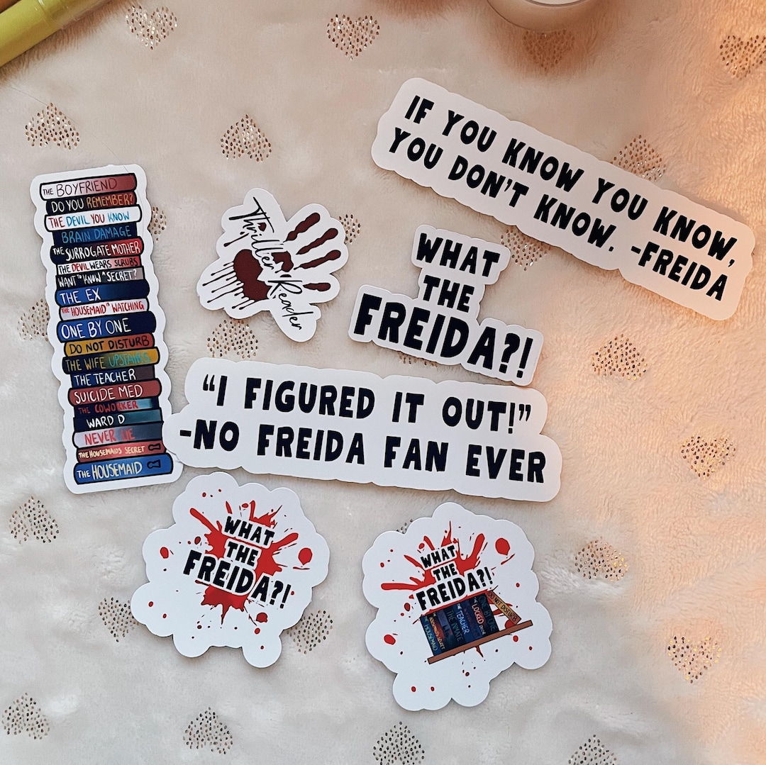 Bookstack Sticker Thriller Pack, Small Gifts, Gifts for Book Lovers ...