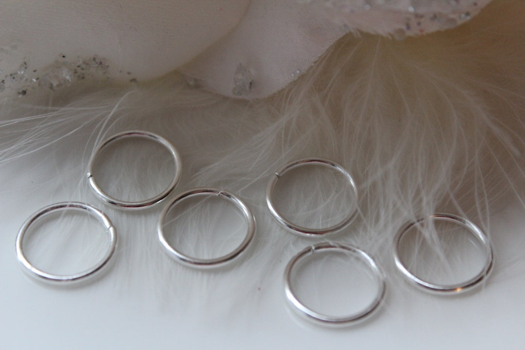 50 / 100 Bending Rings Binding Rings Open 16 Mm X 1.5 Mm Gap Rings ...